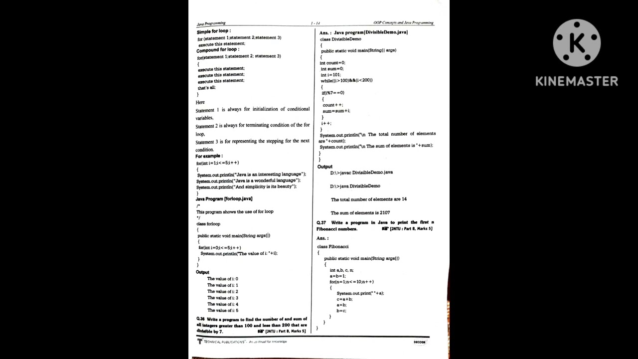 Java important questions/Spectrum pdf/Java Unit 1/Engineering/Btech part 1