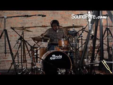 EMEQ2 from A Designs - Pultec Style Stereo Equalizer Demo on Drums
