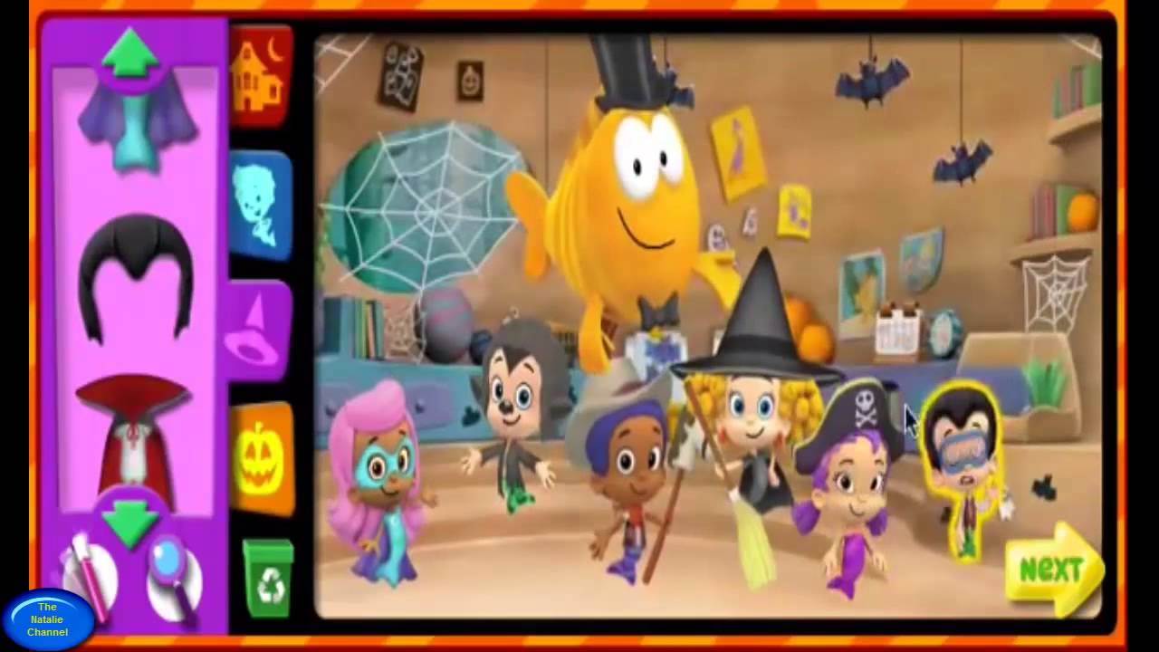 Bubble Guppies   Halloween Party Inside The Classroom Gameplay