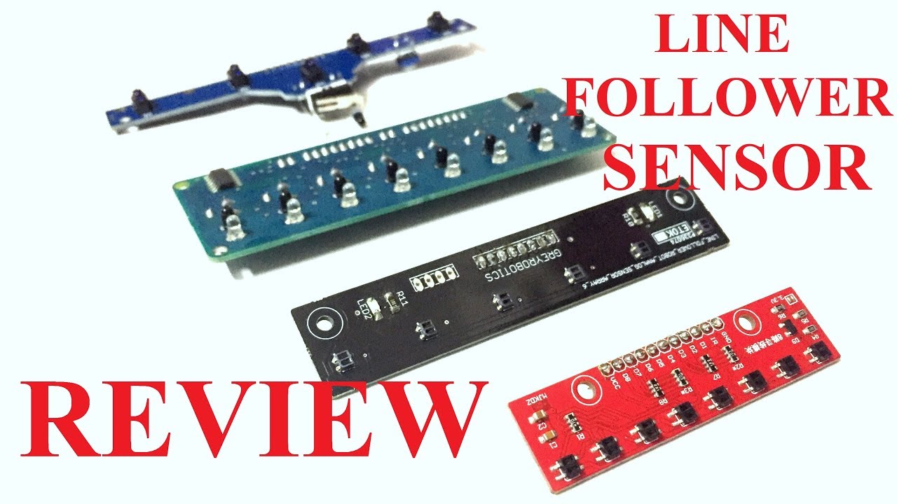 LINE FOLLOWER SENSOR'S REVIEW
