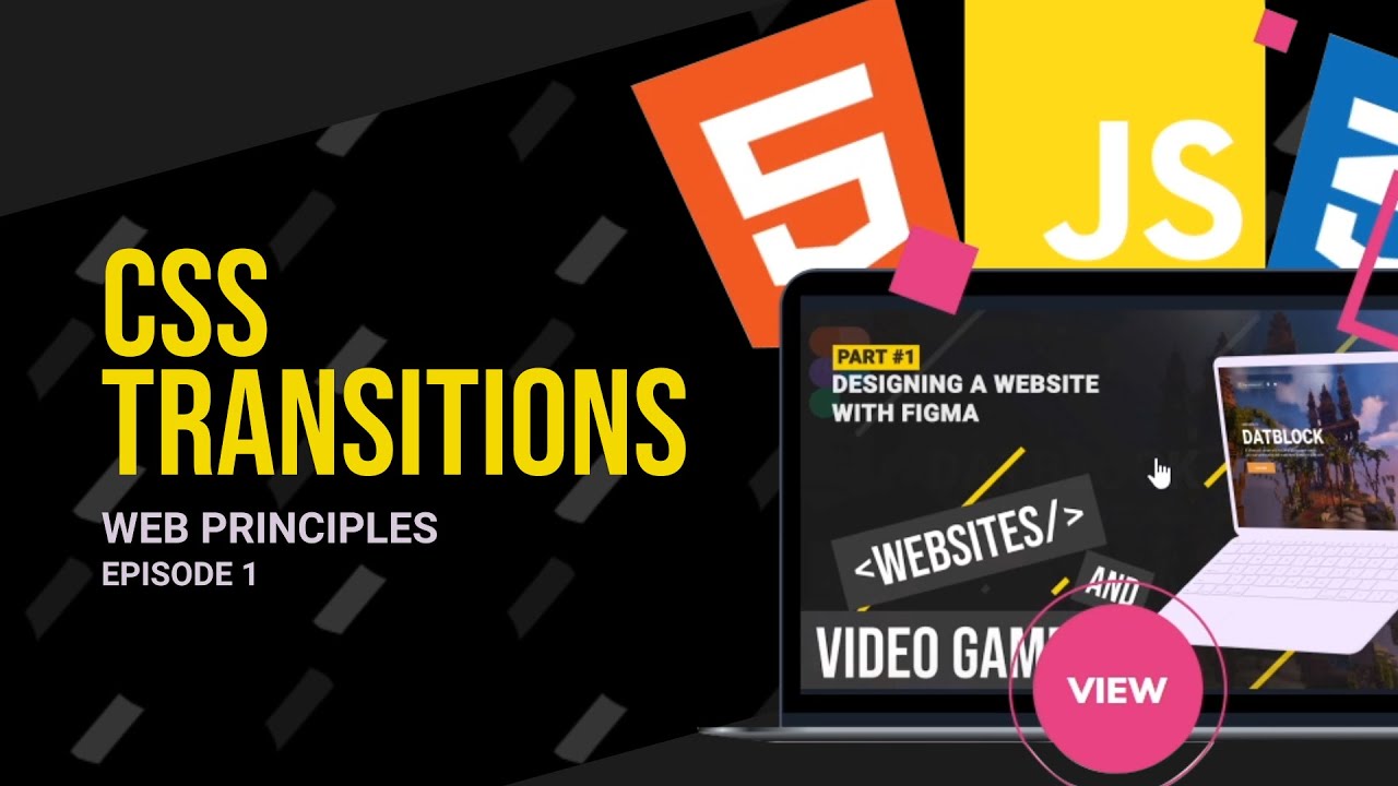 Learn CSS3 Transitions and Hover Effects ☄️ 💥 🔥 | Web Principles Ep. 1