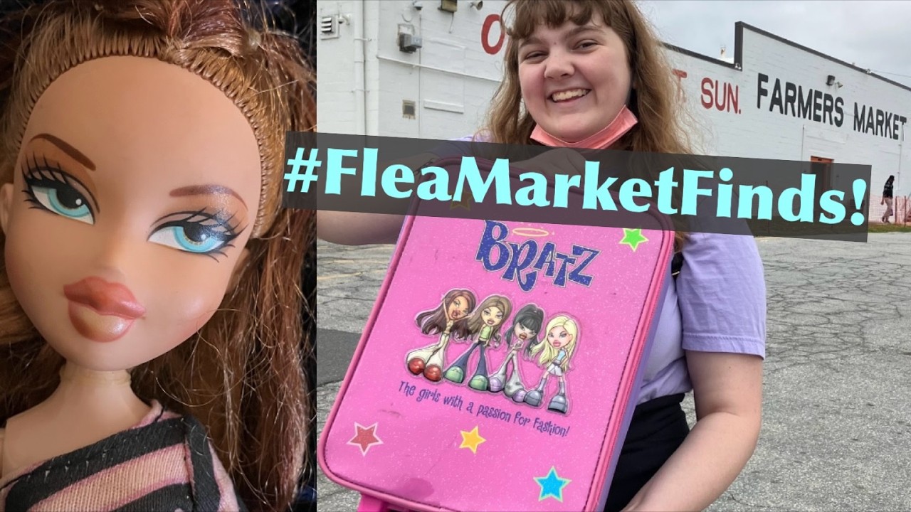 Flea Market Finds! Bratz Suitcase, Secret Date Meygan Doll & Lots More