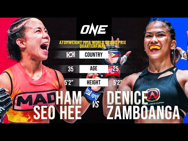 Ham Seo Hee: FREE FULL FIGHT: Denice Zamboanga and Ham Seo Hee go the ...