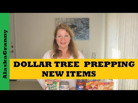 Dollar Tree Prepping Supplies - Bug Out Bag, Prepper Pantry Food Storage, New Items