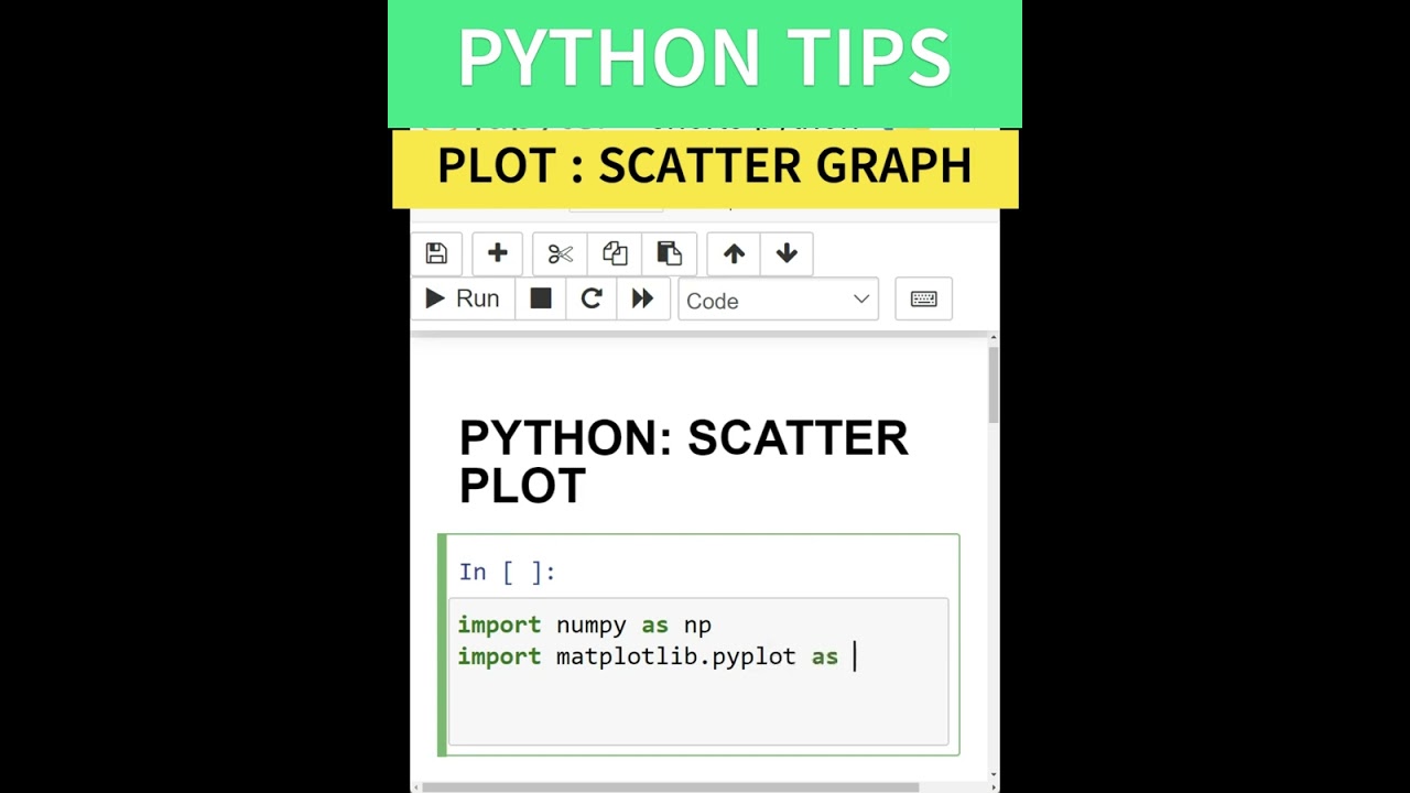 PYTHON SCATTER PLOT|GRAPH #python#pythonforbeginners #pythontutorial #shorts #viral #coding #videos