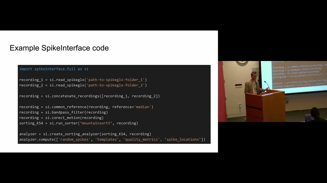 SpikeInterface, a unified framework for spike sorting