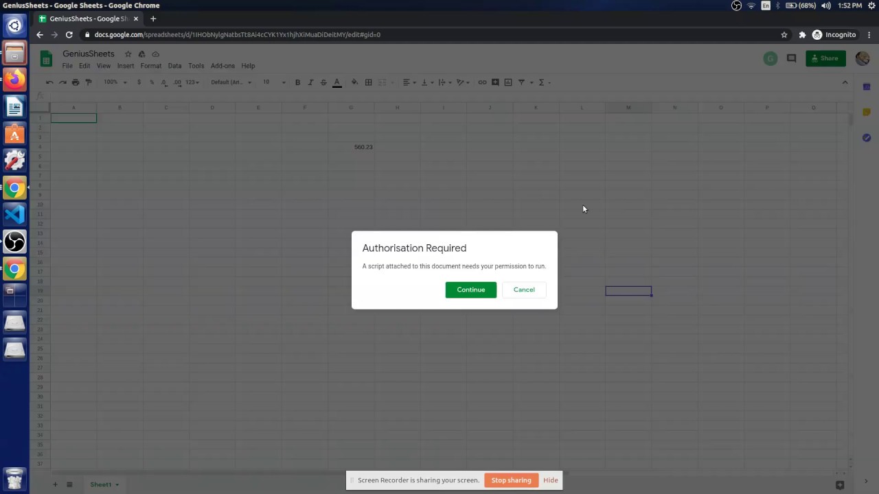 App Oauth scope access demonstration