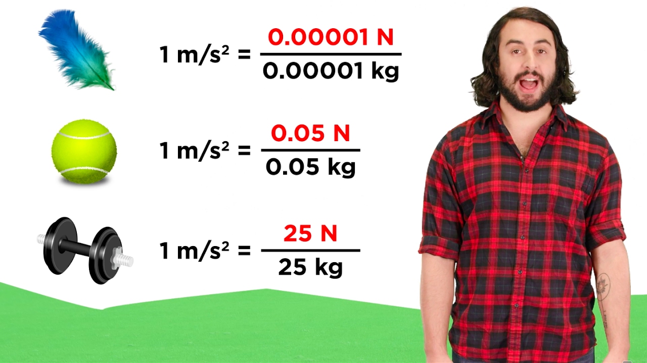 Newton's Second Law of Motion: F = ma