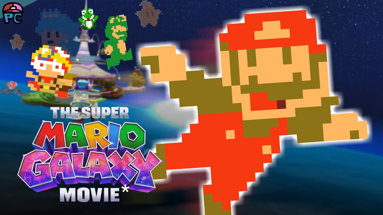 The Super Mario Galaxy Movie IN 8 BITS