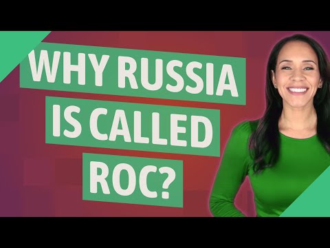 Why Russia is called ROC?
