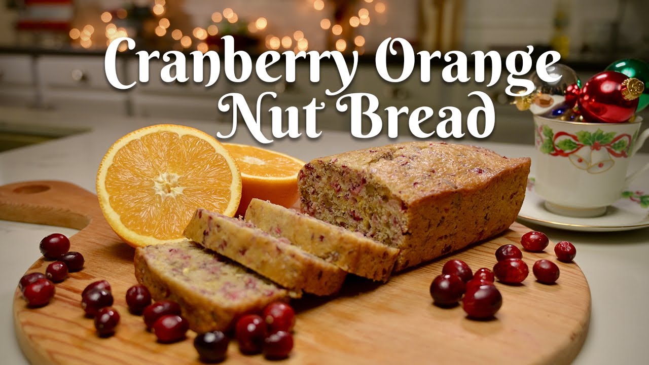 CRANBERRY ORANGE NUT BREAD: Delicious Recipe Perfect for Holiday Baking