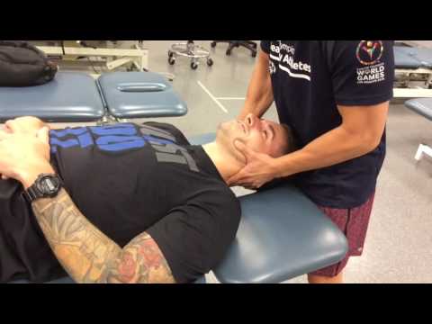 Cervical Spine Thrust Manipulation