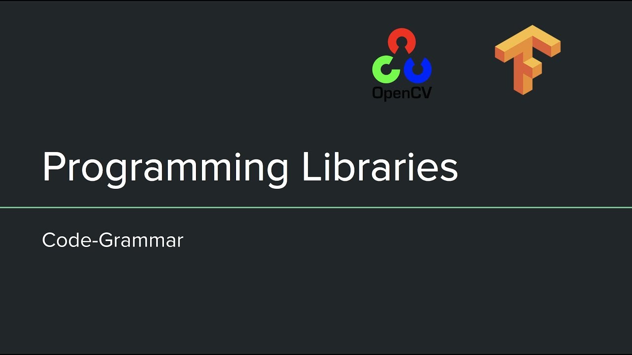 Programming Libraries for Beginners