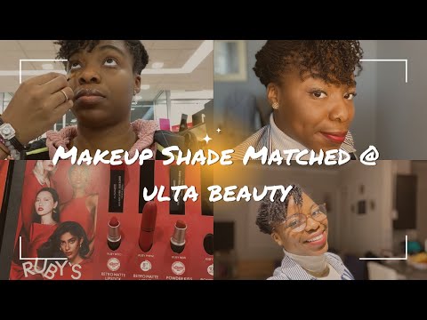 Ulta Beauty! In-store makeup shade match | Fenty Beauty | MAC