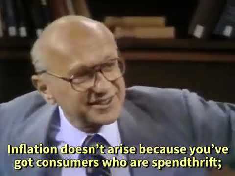 Inflation explained by Nobel Prize Winner – Milton Friedman – West ...