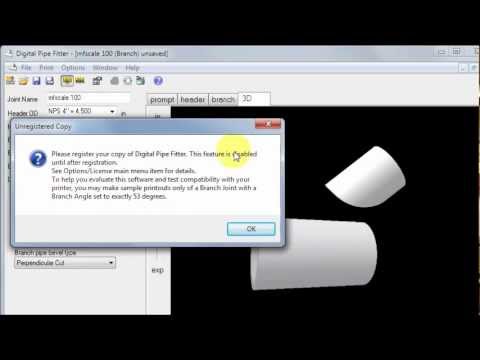 Digital Pipe Fitter: Install and license