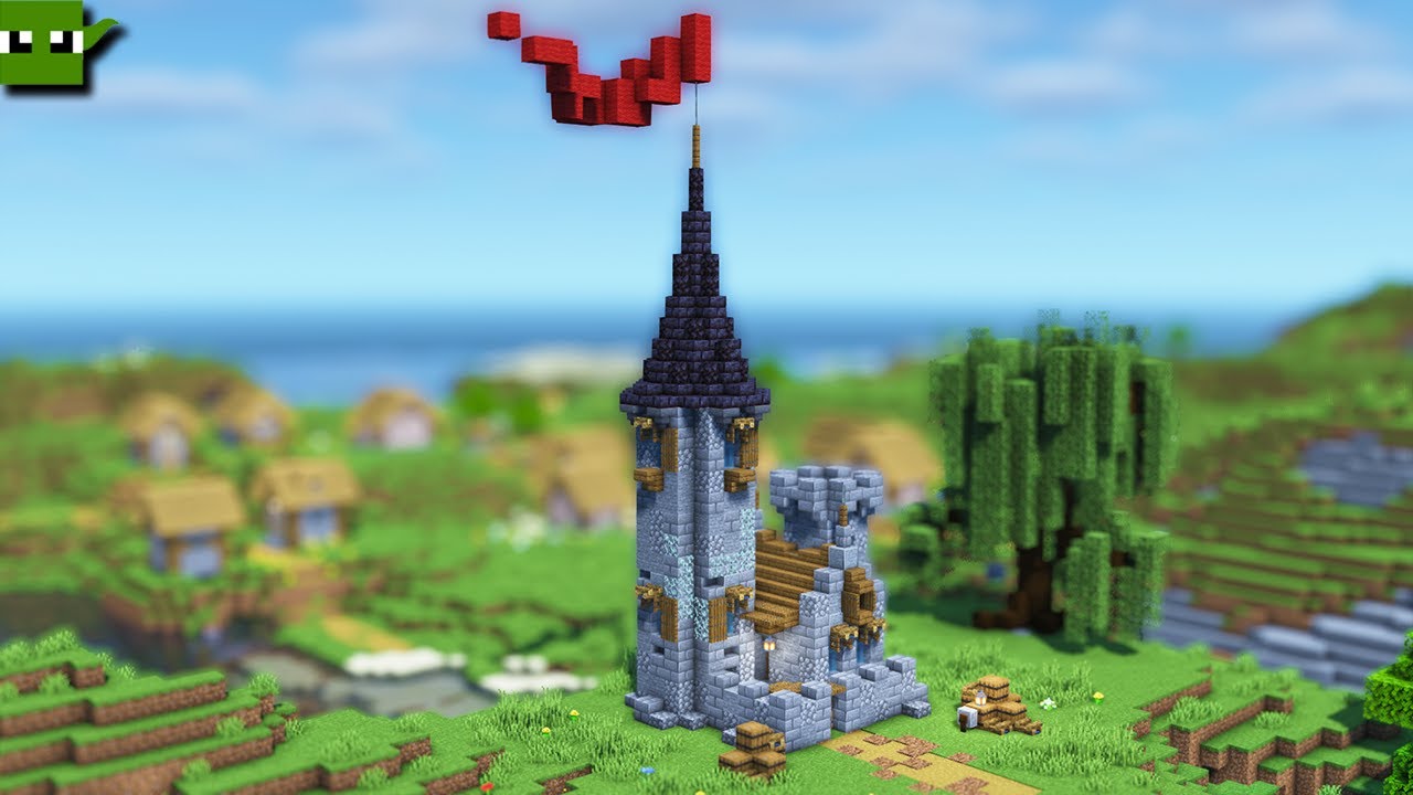 Minecraft | How to Build a Small Survival Castle - Minecraft Builders