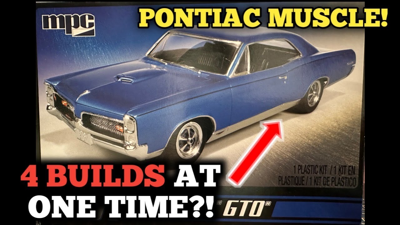 UNBOXING: MPC 1967 Pontiac GTO: Psychedelic 60's Group Build!
