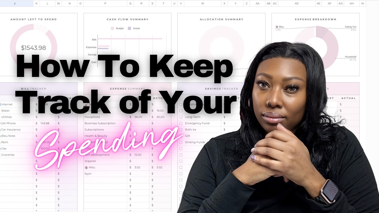 How to Keep Track of Your Expenses | Budgeting for Beginners #budget
