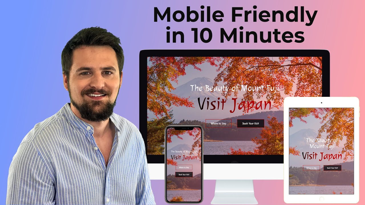 The Secret to be Mobile Friendly in 10 Minutes | Truly Responsive Web Design