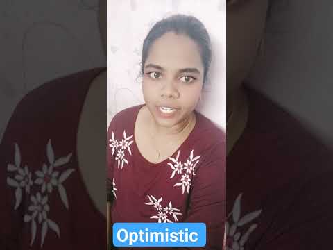 Optimistic meaning in English