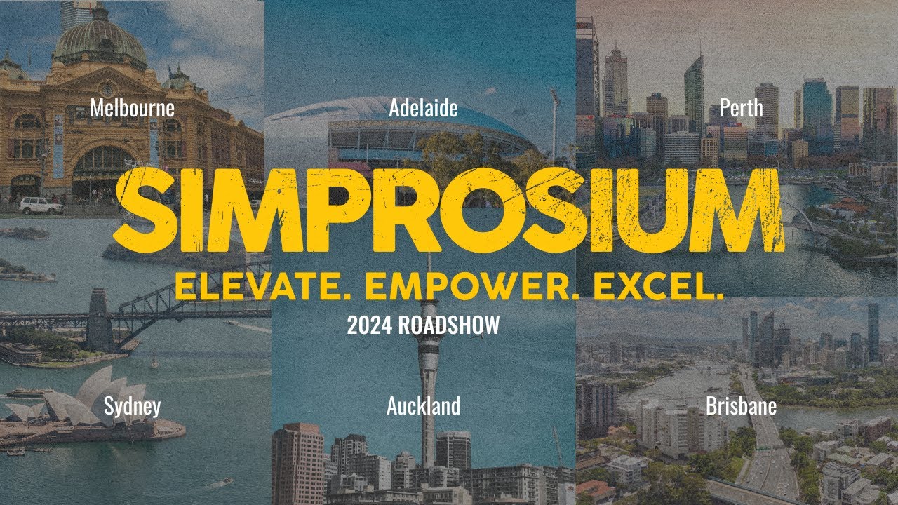 Simprosium 2024 Roadshow | Elevate. Empower. Excel.
