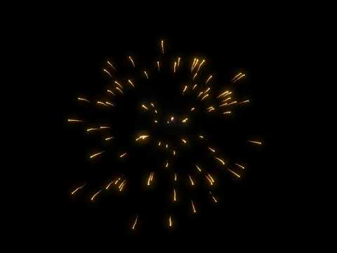 Firework Element for wedding Free Alpha Channel Stock Video on Transparent Background