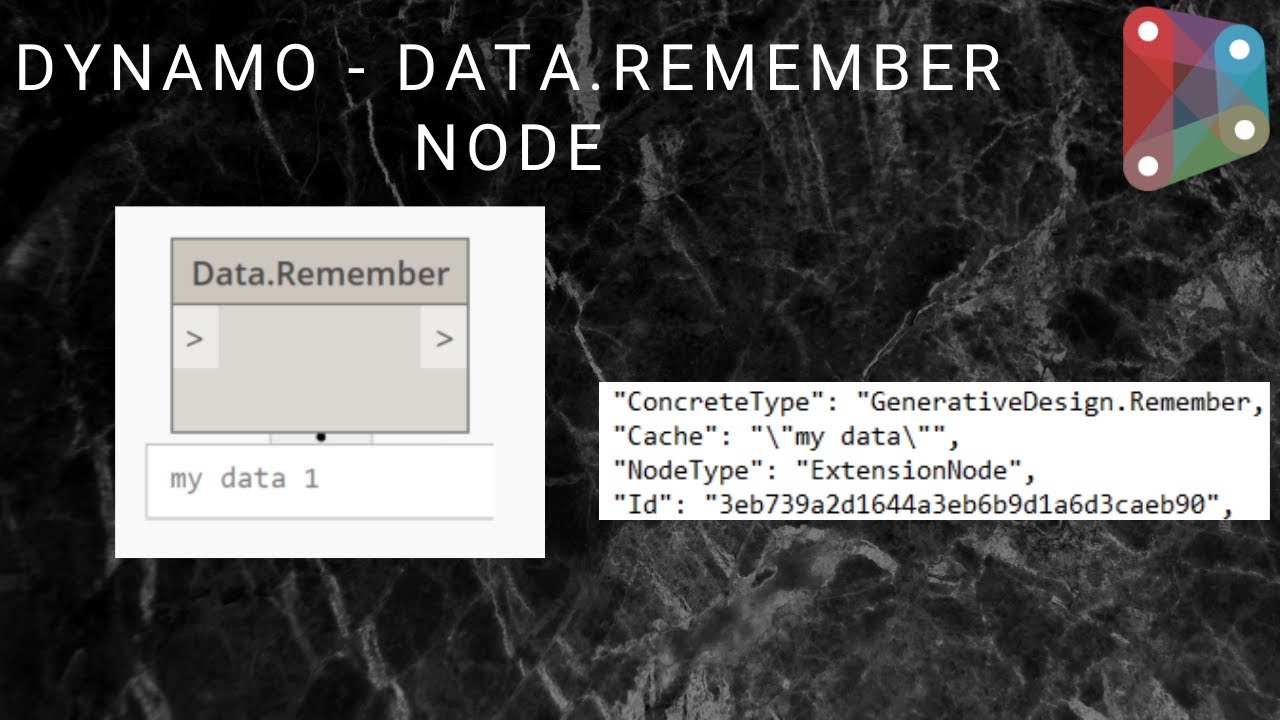 Dynamo | Data.Remeber node | Quick Tip