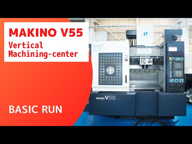MAKINO V55-A80 Vertical Machining Center(HSK-63) for Sale [7497] | USED MACHINERY.BZ