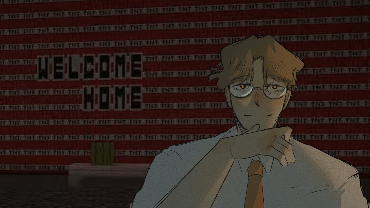 Grian welcomes ZombieCleo home from exile // Hermitcraft animation