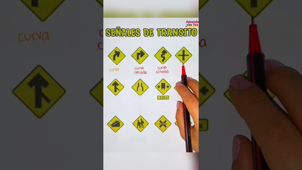 Señales de tránsito que debes conocer⚠️