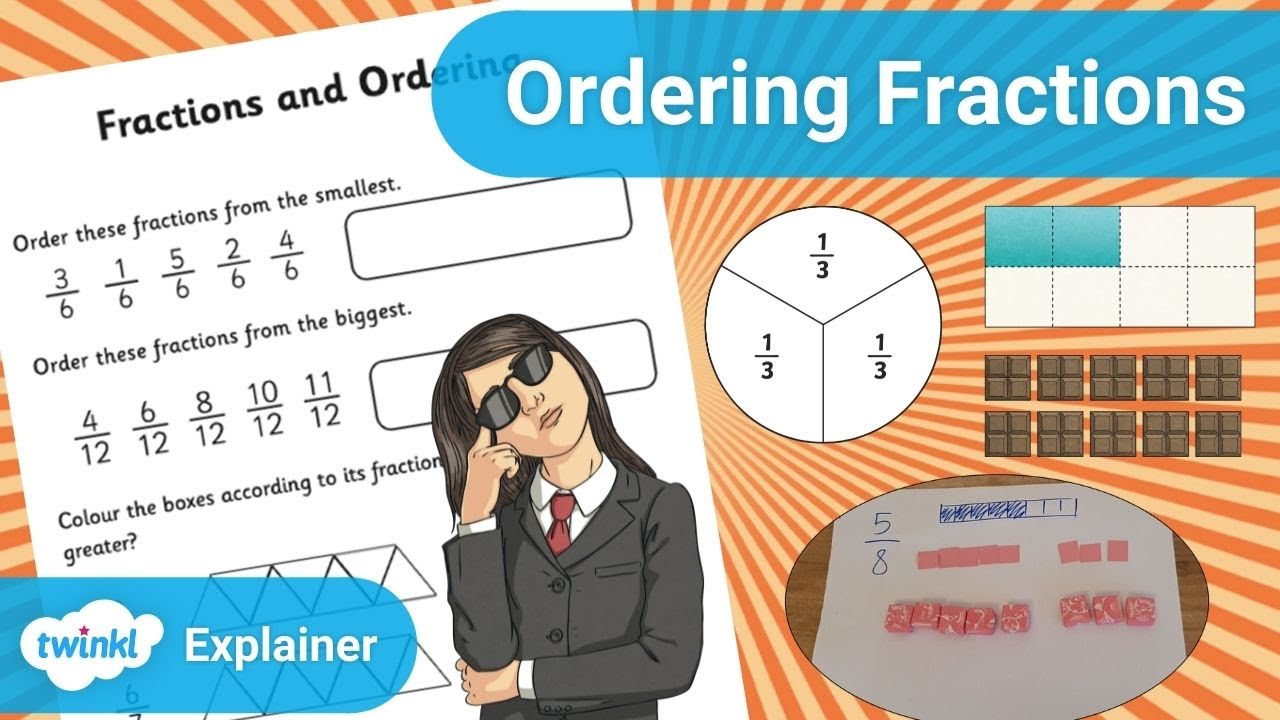 Ordering Fractions Activity