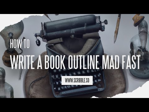 How to Write a Book Outline - (FAST)