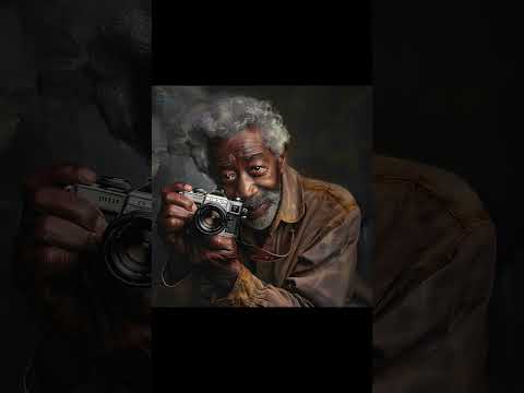 Gordon Parks AI-Generated Art for Black History Month