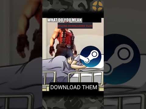 Steam Meme missing downloaded files