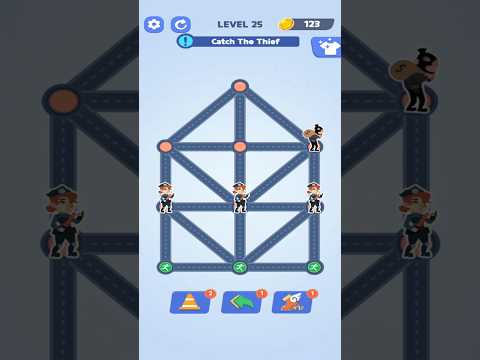 Catch the Thief-1 Season-4 lady cop version. #games #gaming #funny #trending #gameplay#viral #y