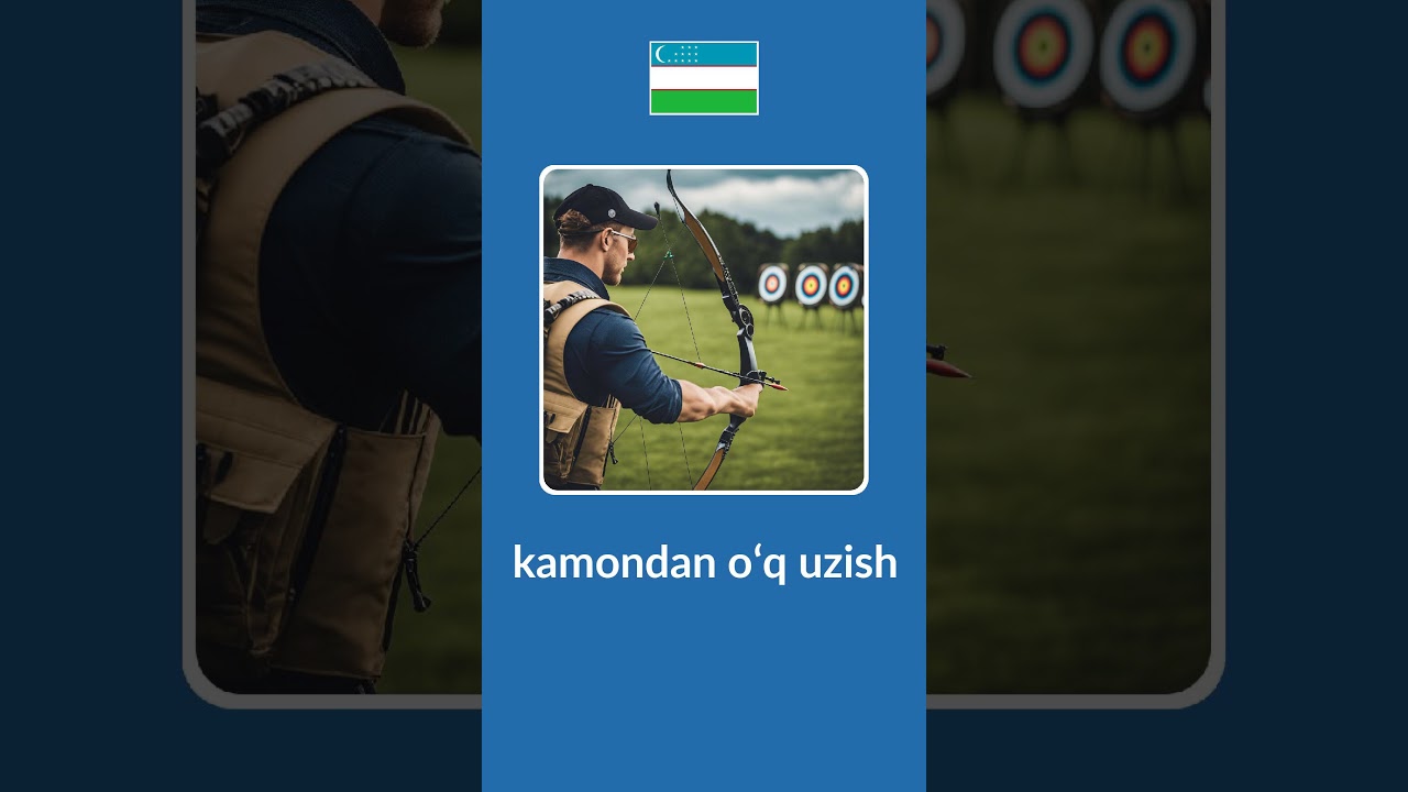 Summer Sports in Uzbek #learnuzbek