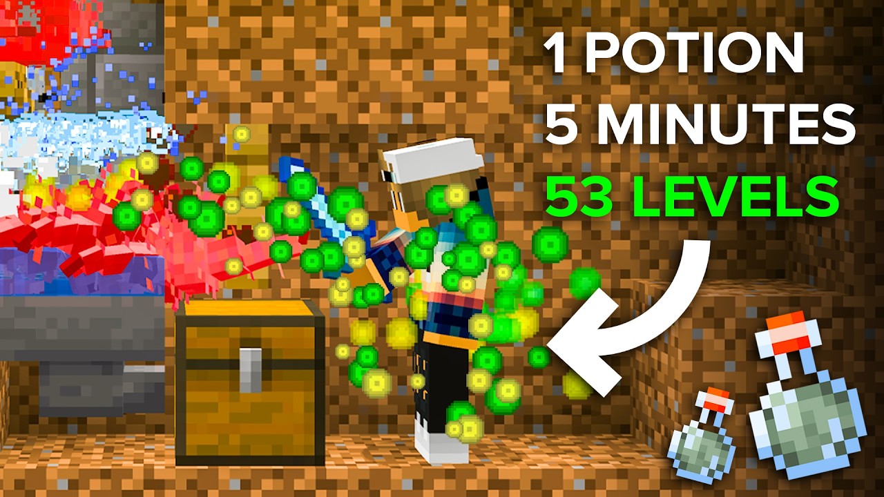 Minecraft 1.21+ Easy Armadillo XP Farm - 0-53 levels in 5min ...