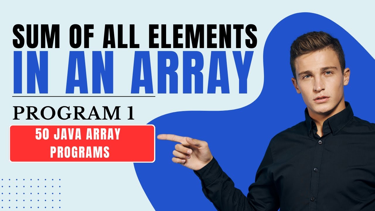 Java Array Sum Tutorial - How to Find the Sum of All Elements in an Array