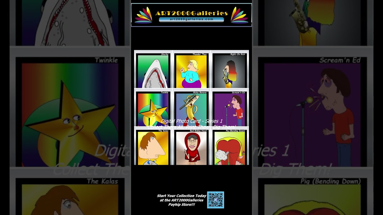 VOLUME 1 ART2000Galleries Payhip Video Catalog SHORT