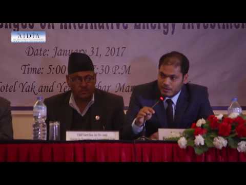 Round Table Meeting on Alternative Energy Investment in Nepal @ Yak N Yeti