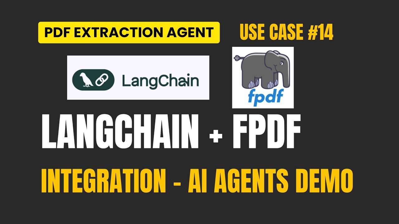 💼 Automate Reports with AI Agents (LangChain + FPDF Tutorial) | Langchain AI Agents Demo #aiagents