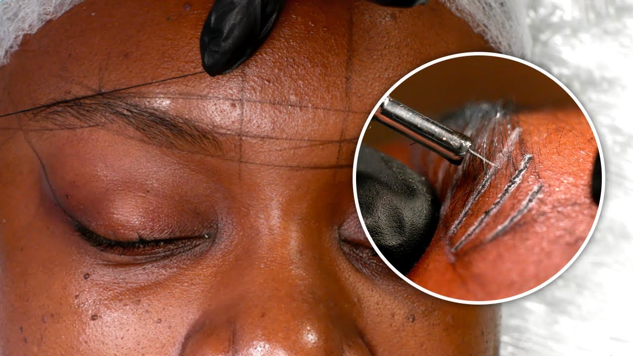 Step-by-Step Microblading Tutorial | Perfect Eyebrows