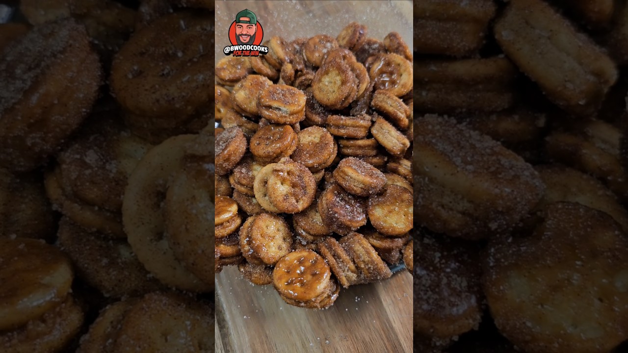 Quick & Easy Churro Ritz Recipe | Irresistible 15-Minute Snack Hack! #food #short #dessert #snack