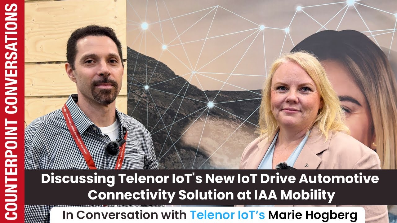 Discussing Telenor IoT's New IoT Drive Automotive Connectivity Solution at IAA Mobility