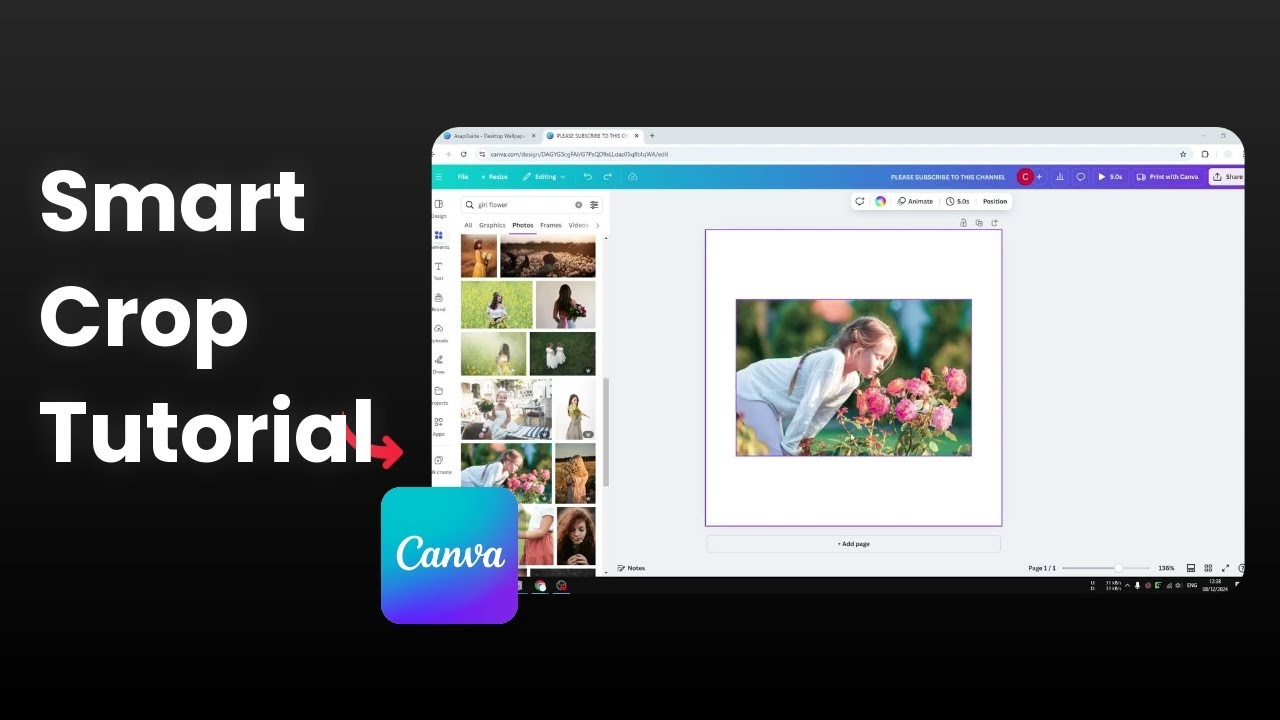 How to Use Smart Crop in Canva