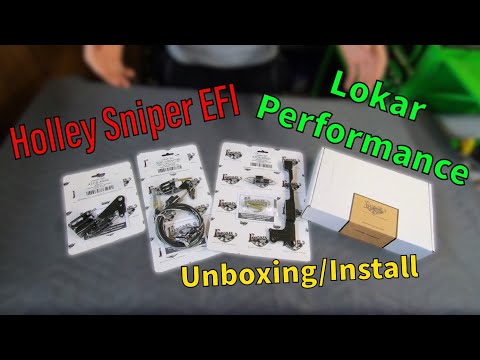 Holley Sniper EFI | Lokar Performance | Unboxing and Install! | GBody