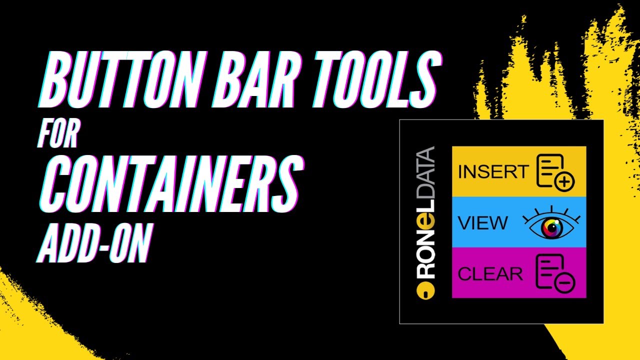 Button Bar Tools for Containers - Add-on for FileMaker