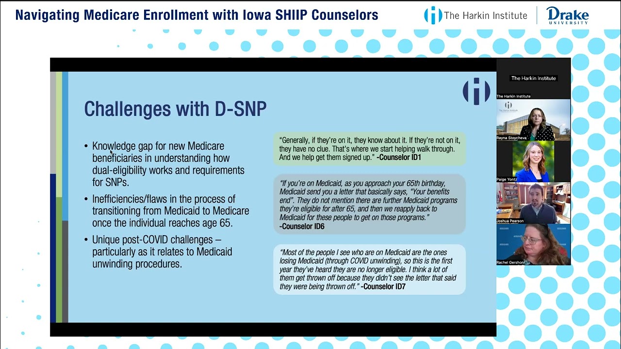 Navigating Medicare Enrollment with Iowa SHIIP Counselors