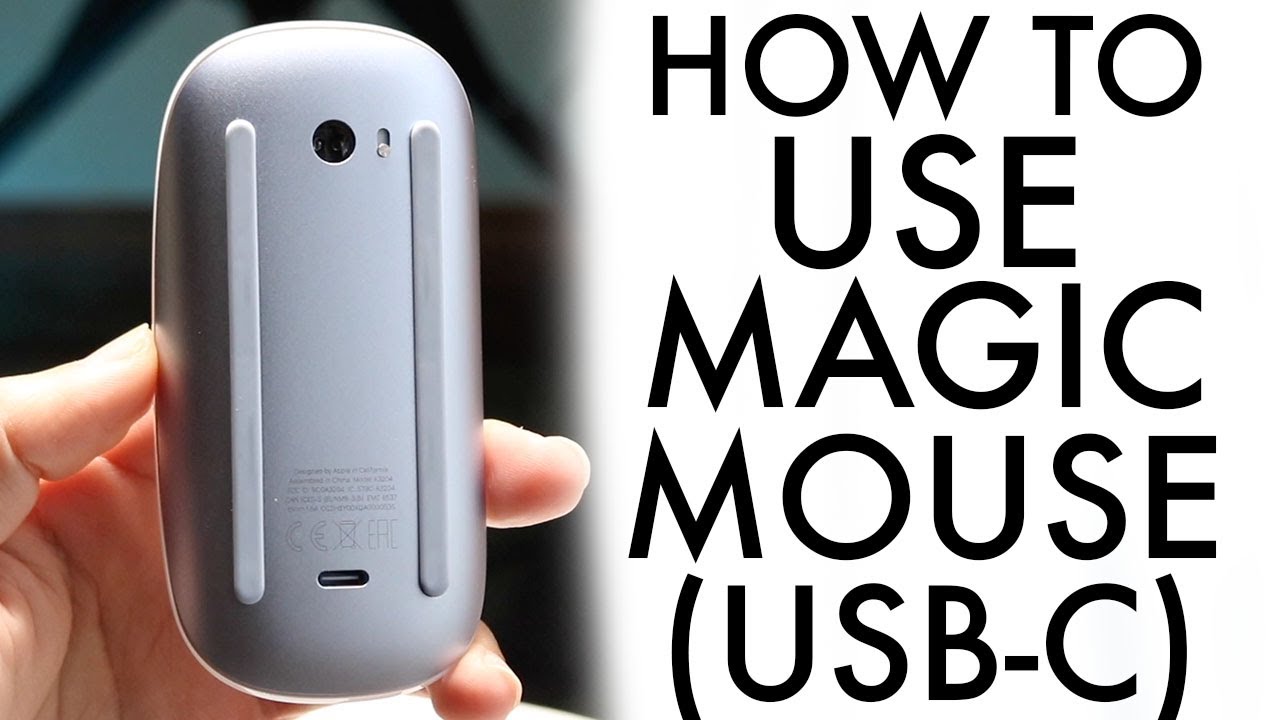 How To Use Magic Mouse (USB-C)! (Complete Beginners Guide)
